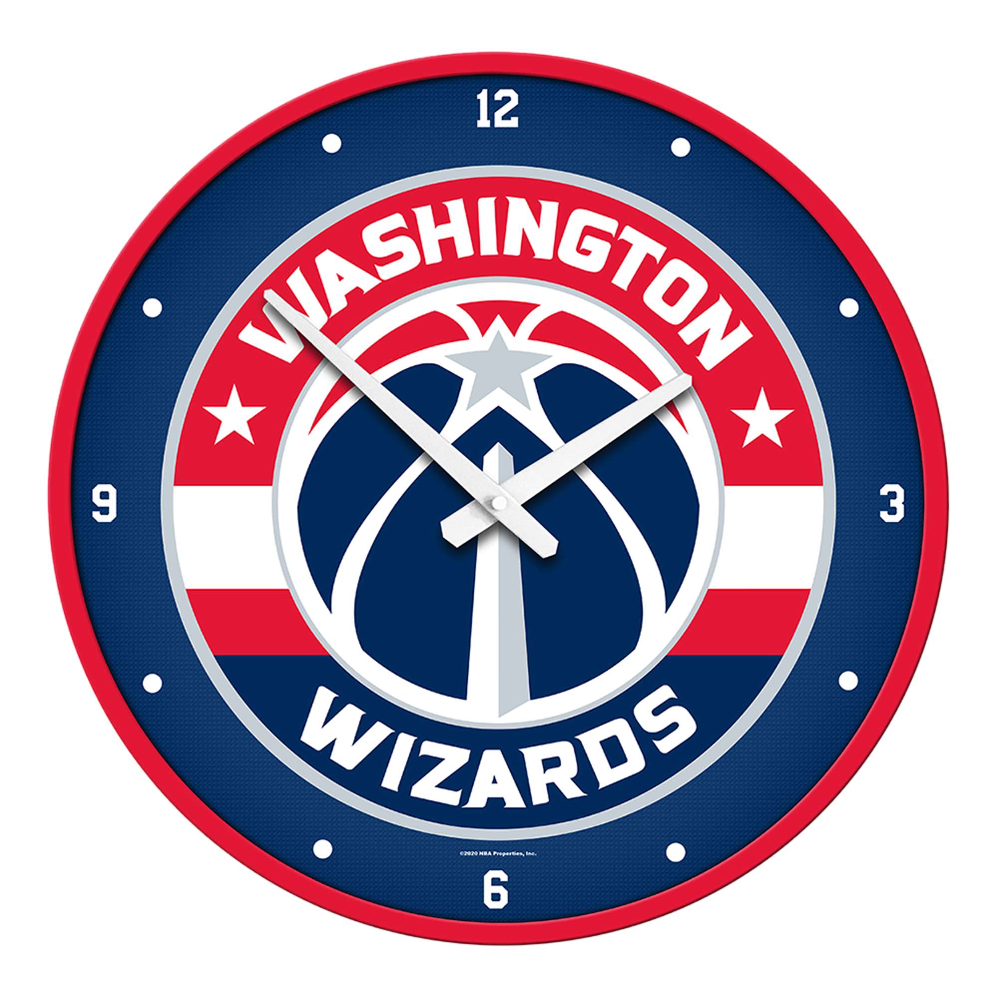 Washington Wizards Modern Disc Wall Clock