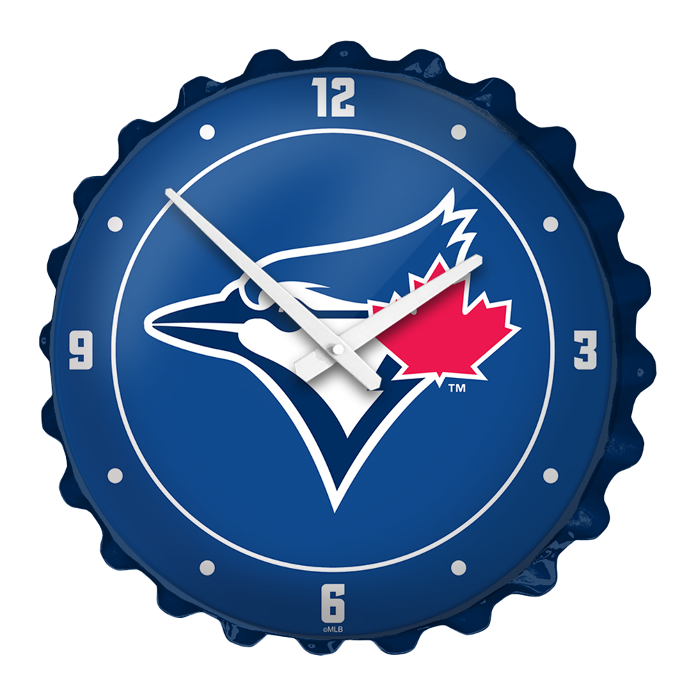Toronto Blue Jays Logo - Bottle Cap Wall Clock