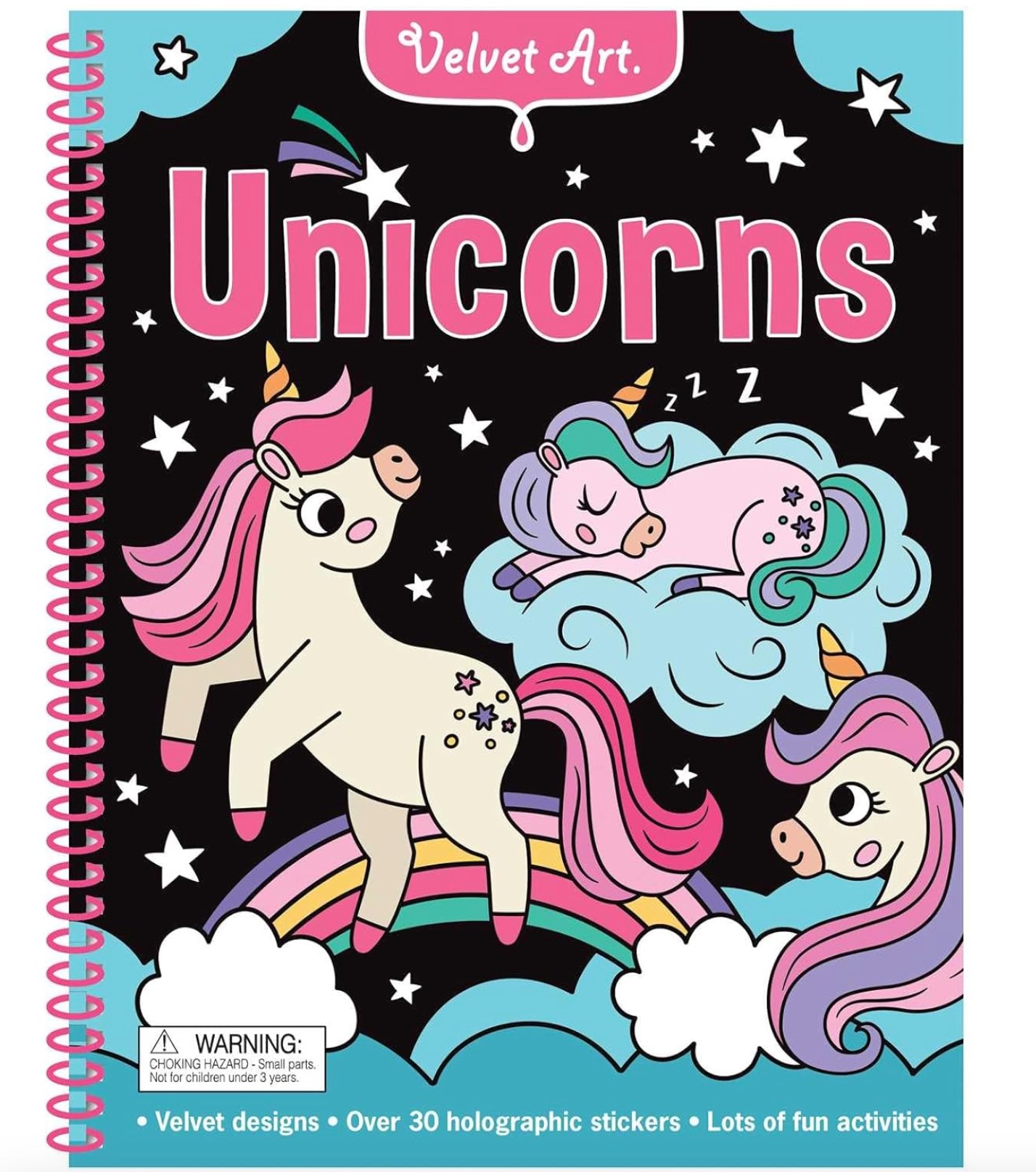 Unicorns Velvet Art Coloring and Activity Book - Lake Press | Deseret Book
