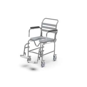 Juvo Commode Chair - Swing Footrests, Height Adjustable